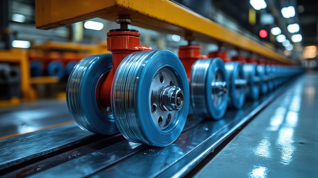 Polyurethane vs. Rubber Wheels | Uniflex