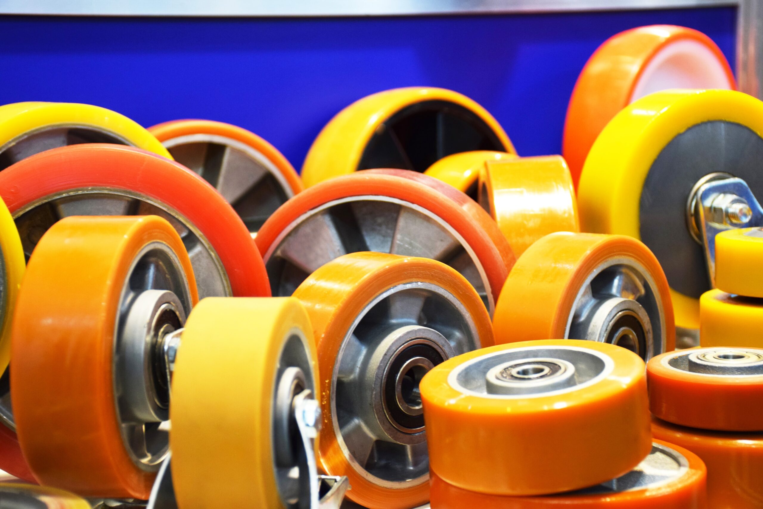 Polyurethane vs. Rubber Wheels | Uniflex